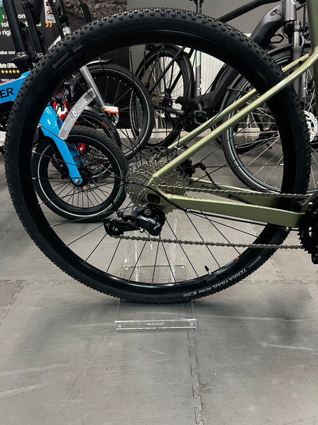 Elevate Your Bike Display with Transparent Stand